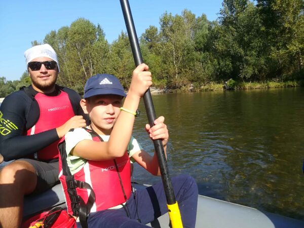 Gita i Niko zavrijedili izlet – rafting na Dravi – Međimurska priroda